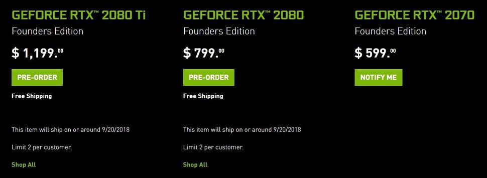 NVIDIA GeForce RTX 20 series is now official: Here's everything you ...