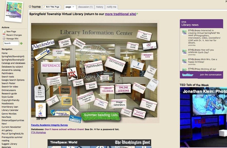 Evolving the Virtual School Library, Part 1: Deconstructing my own ...