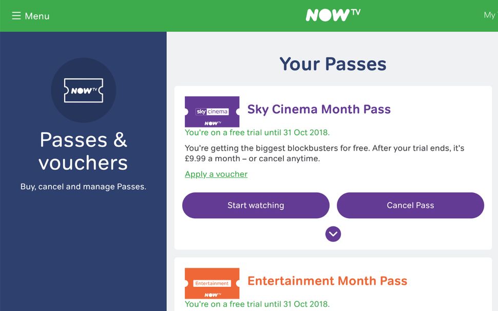 A Guide to Now TV Prices, Passes and Packages | Tom's Guide