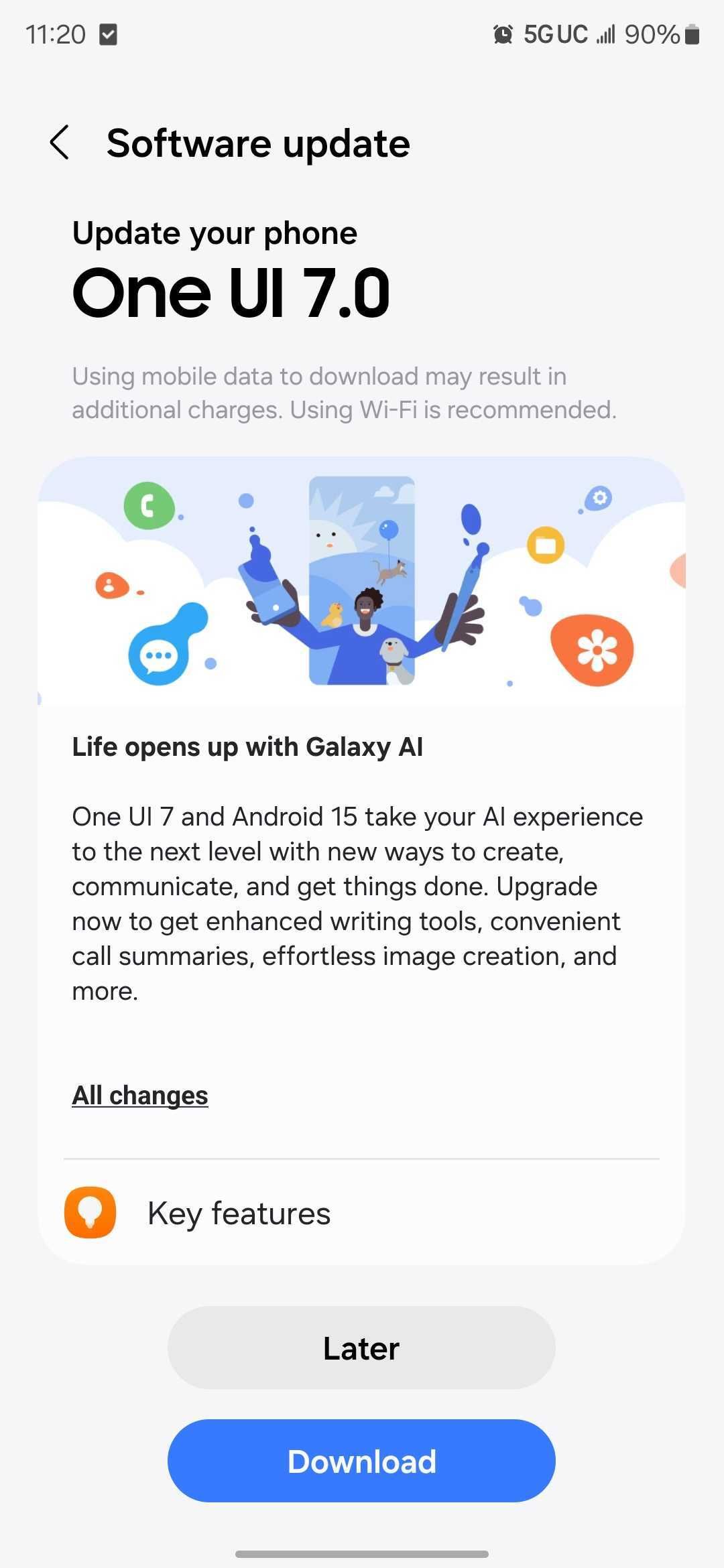 Stable One UI 7 rolls out to users both in the US and European regions ...