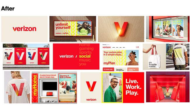 The new Verizon logo is a glowing success | Creative Bloq