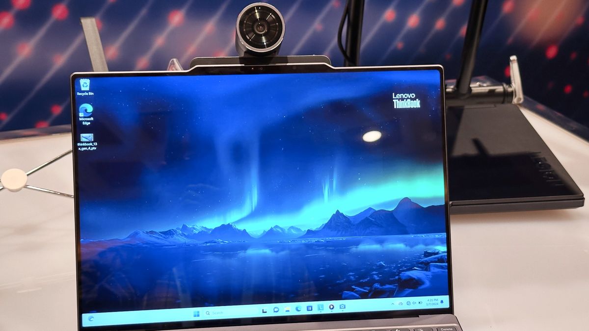 I just tried the transformer of laptops at CES 2024 — and it feels like ...