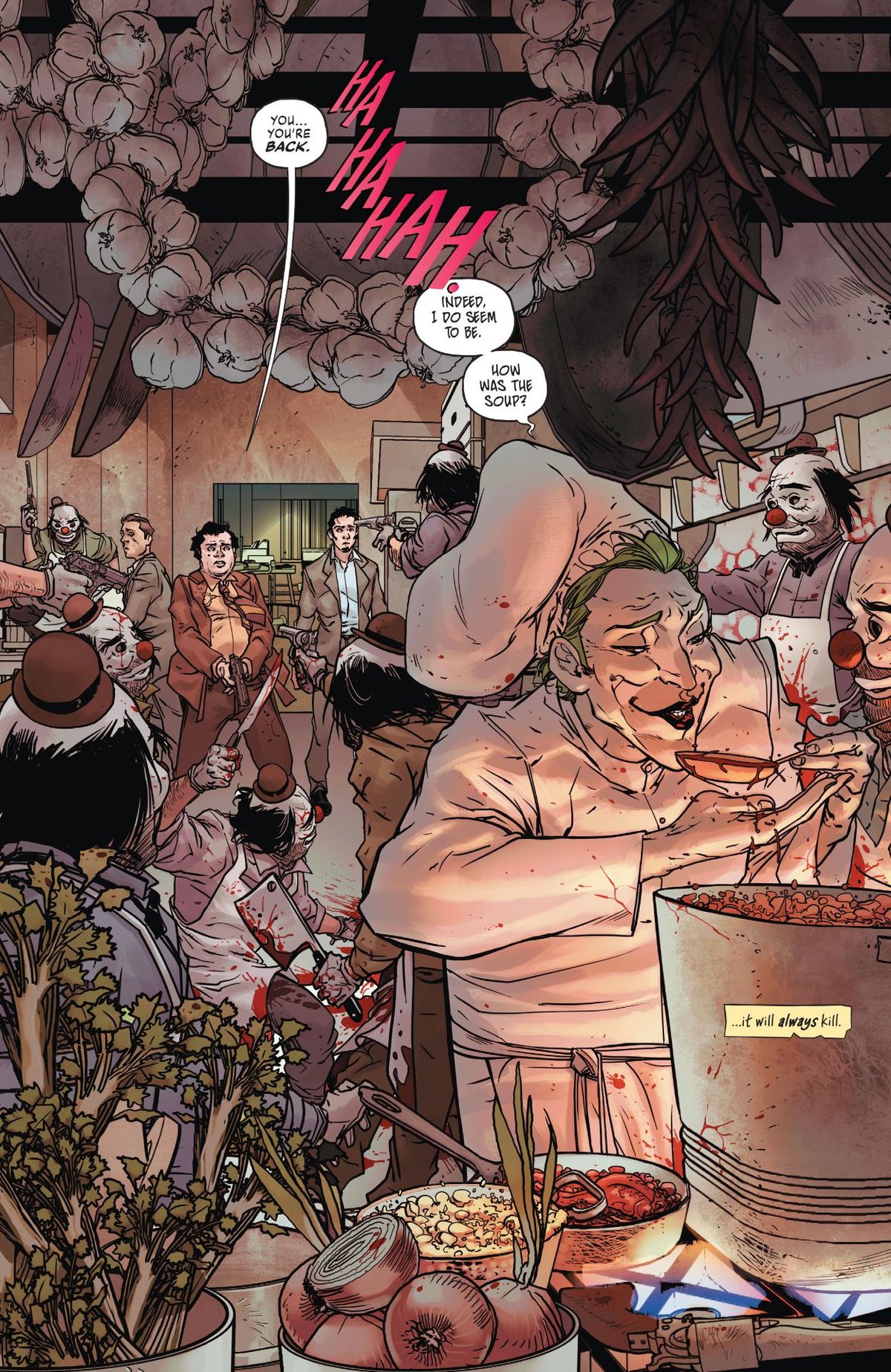 The Joker: The Man Who Stopped Laughing #1 calls back to a recent major ...