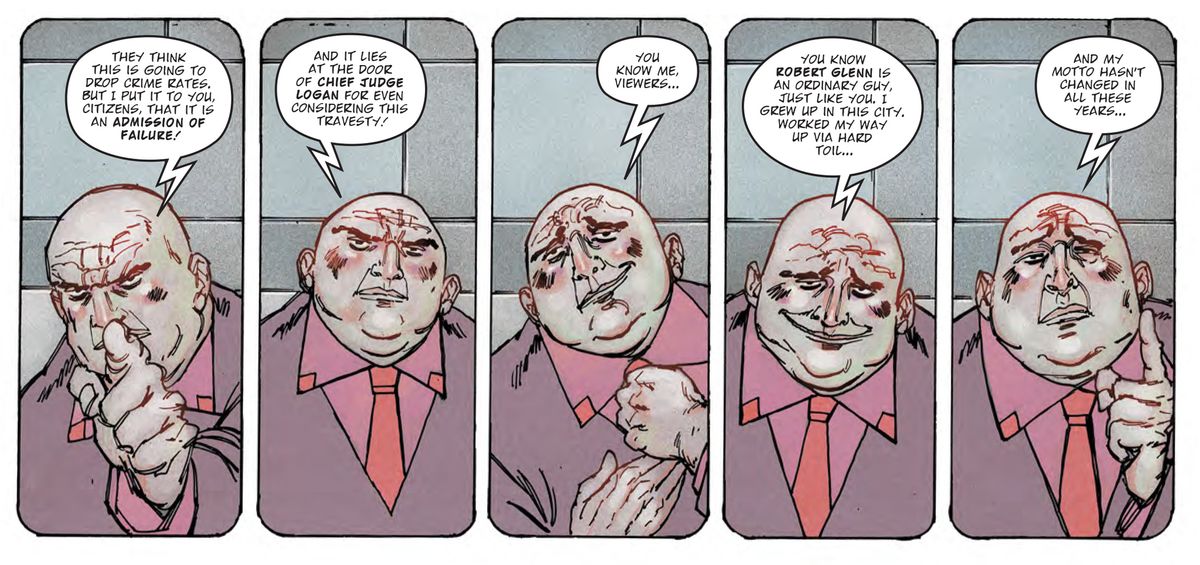 Judge Dredd just tackled "defund the police" in an instant classic ...