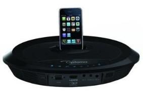CES 2011: Optoma combines projector with iPod dock | What Hi-Fi?