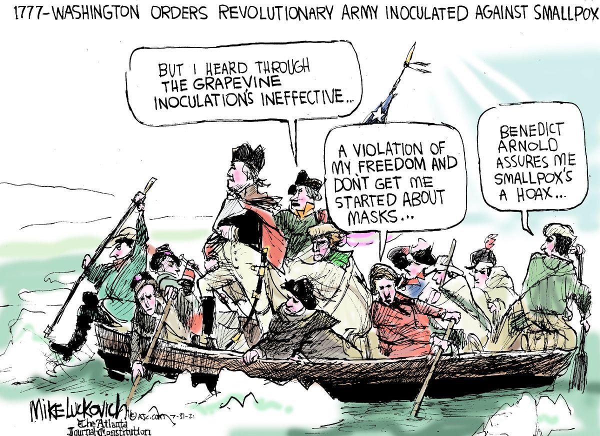 7 brutally funny cartoons about America's anti-vaxxer peril | The Week