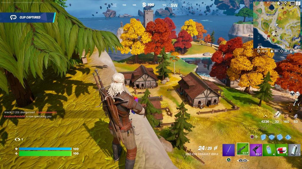 Fortnite Postparty: how to capture clips | GamesRadar+