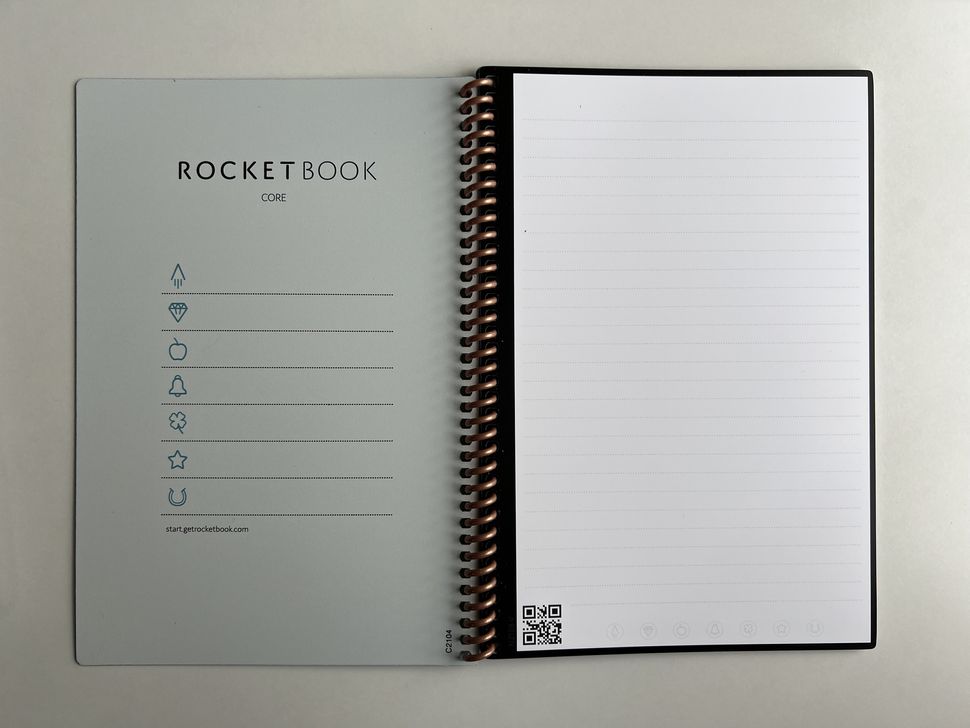 Rocketbook Core Smart Notebook review: Endlessly reusable notebook for ...