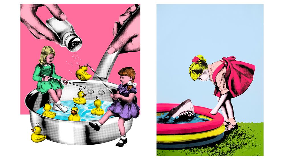 A day in the life: The Cameron Twins | Creative Bloq