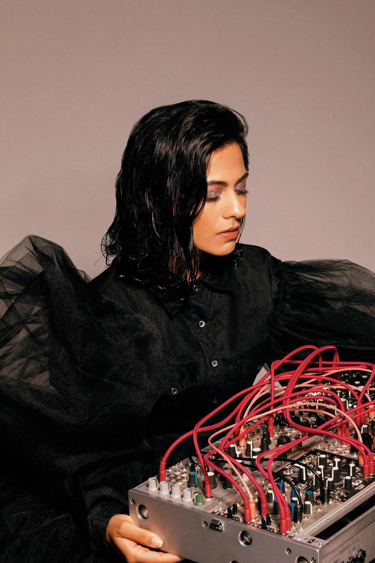 "I’m speaking a musical language with the modular synthesizer as my pen ...