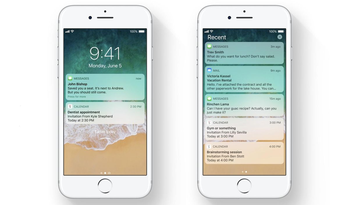 Get to know Cover Sheet, iOS 11's new Notification Center | iMore