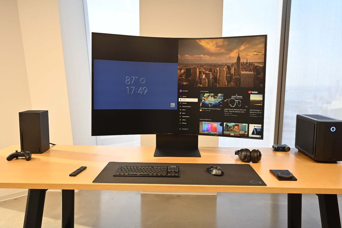 Twists and turns galore - Samsung Odyssey Ark monitor now available for ...