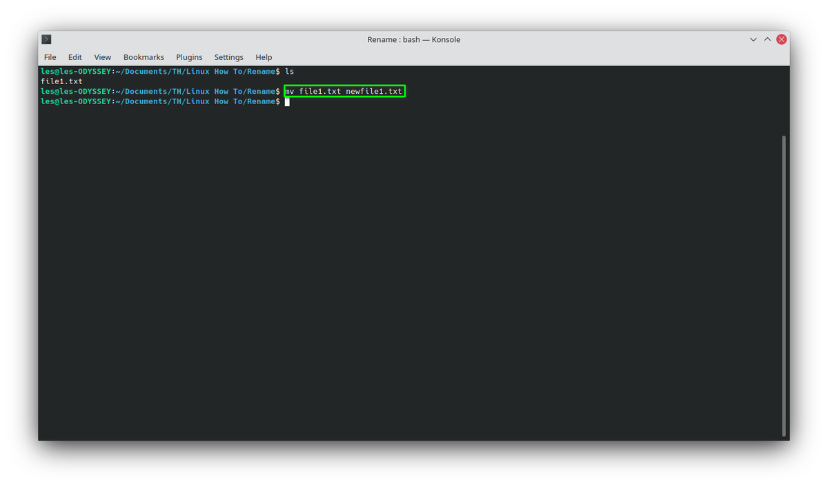 How To Move and Rename Files in the Linux Terminal | Tom's Hardware