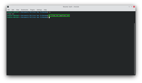 How To Move and Rename Files in the Linux Terminal | Tom's Hardware
