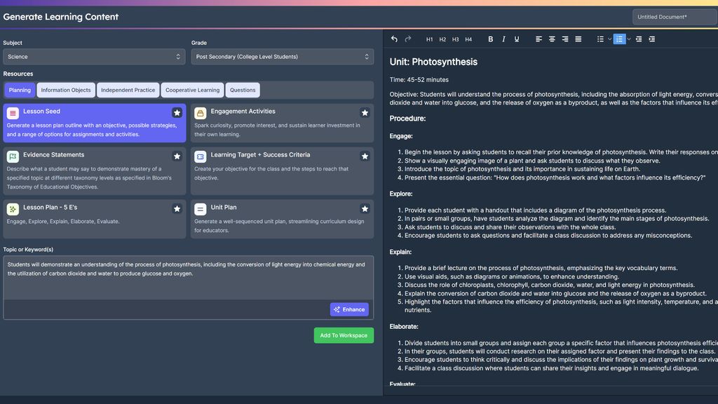 Eduaide.Ai: How To Use It To Teach | Tech & Learning