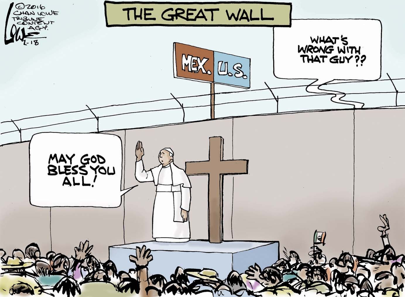 Editorial Cartoon U.S. Pope Francis | The Week
