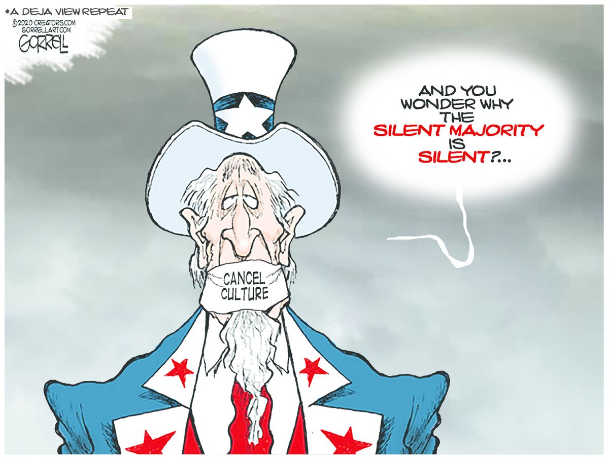 Editorial Cartoon U.S. cancel culture | The Week