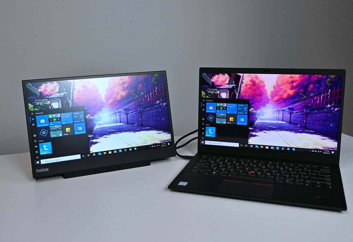 Lenovo ThinkVision M14 review: The best portable display is also the ...