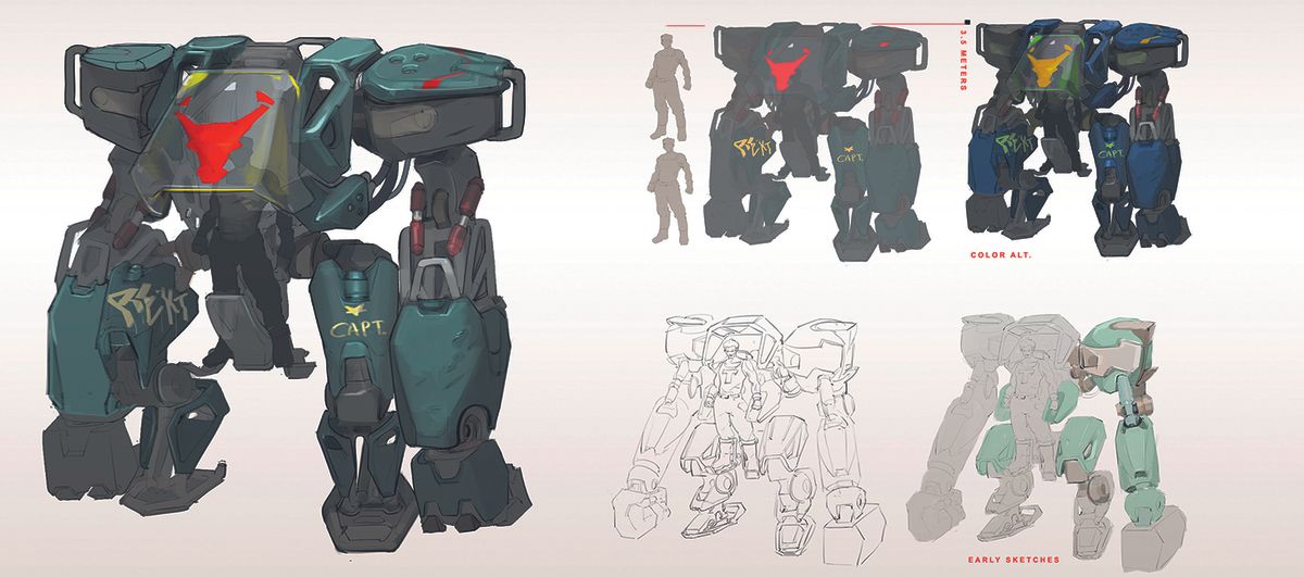 This artist blends military aesthetics and retro tech to imagine ...