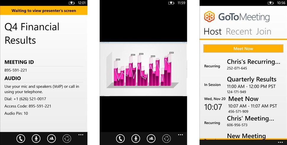 GoToMeeting comes to Windows Phone 8 - create and join online meetings ...