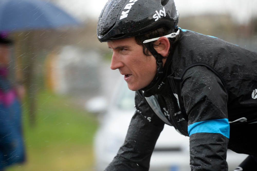 Geraint Thomas welcomes Bradley Wiggins to Sky's Flanders squad ...