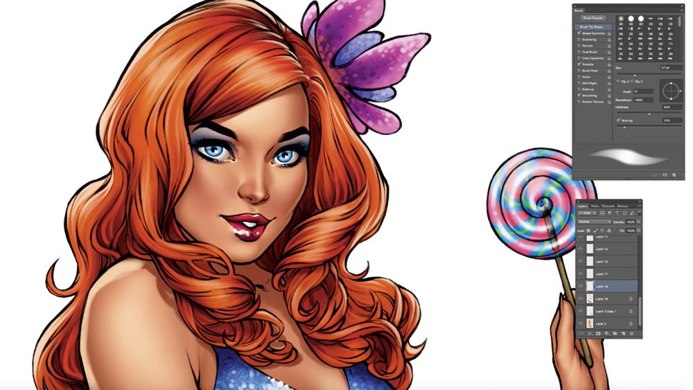 How To Create Pin up Art Creative Bloq