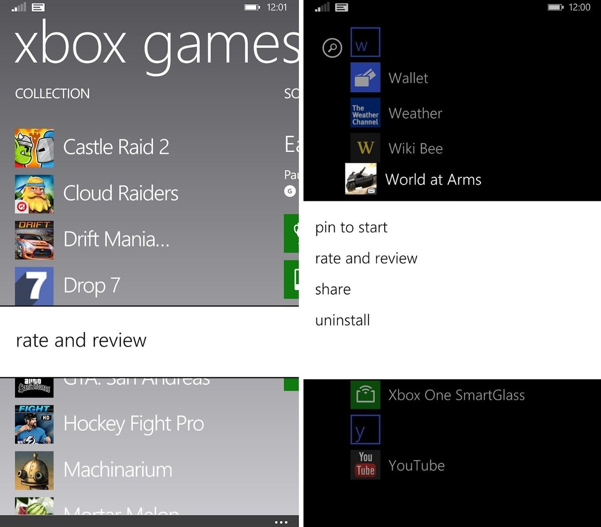 How the Windows Phone 8.1 Xbox Games App changes your gaming experience ...
