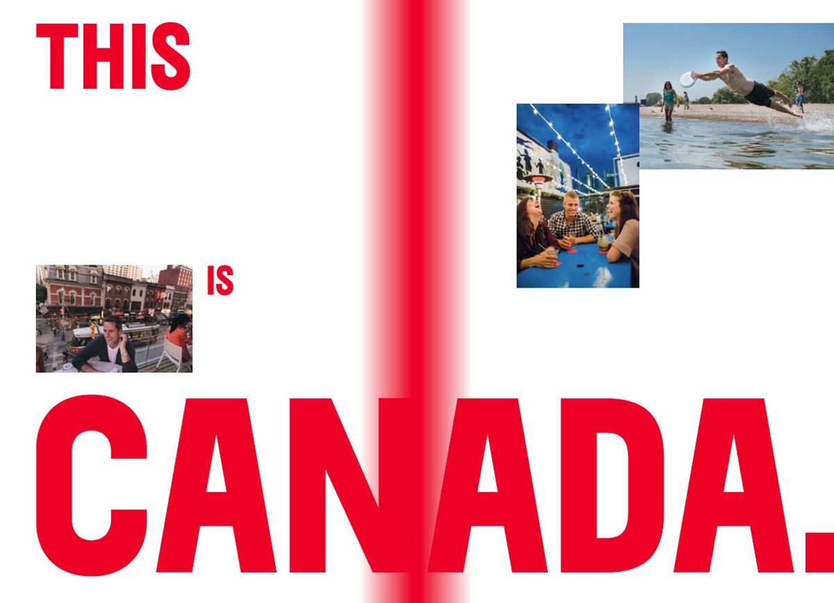We heart the new Canadian tourism logo | Creative Bloq