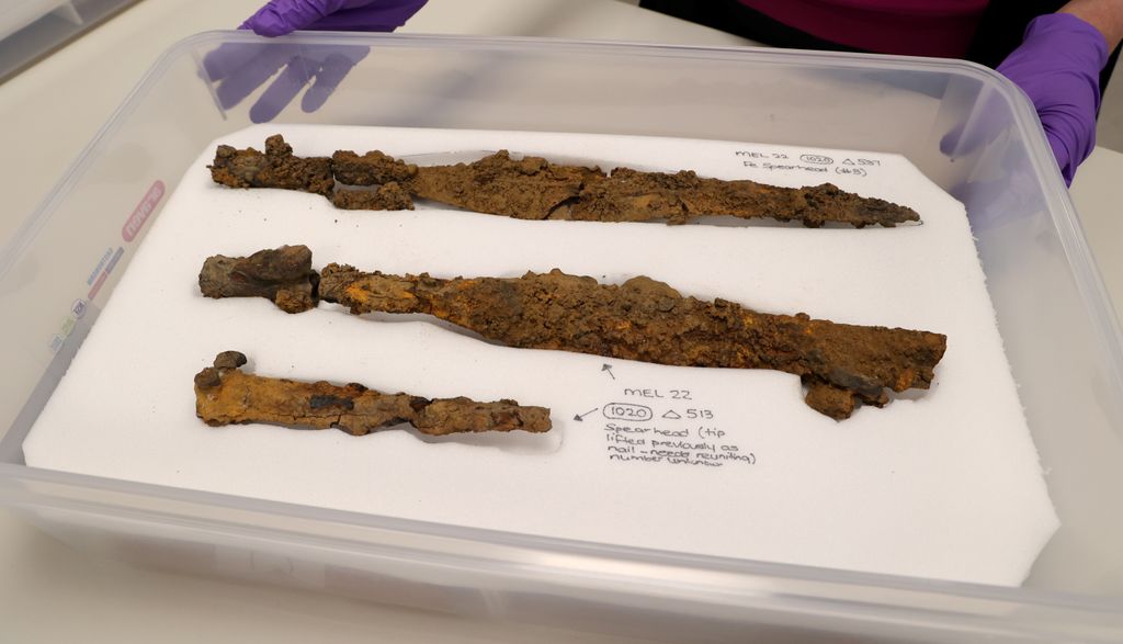 'Exceptional' hoard of 800 Iron Age artifacts found mysteriously burned ...