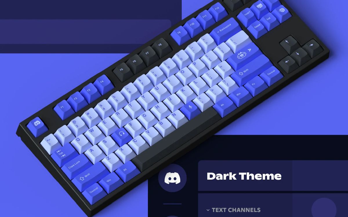 These 'blurple' Discord keyboards look cooler than they have any right ...