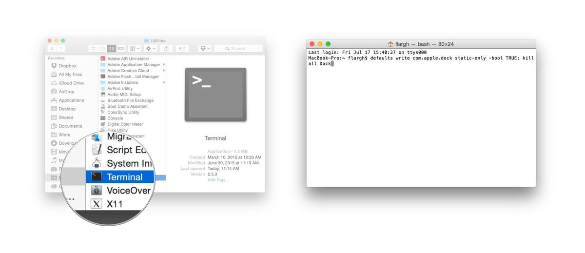 How to show only active apps in your OS X Dock | iMore