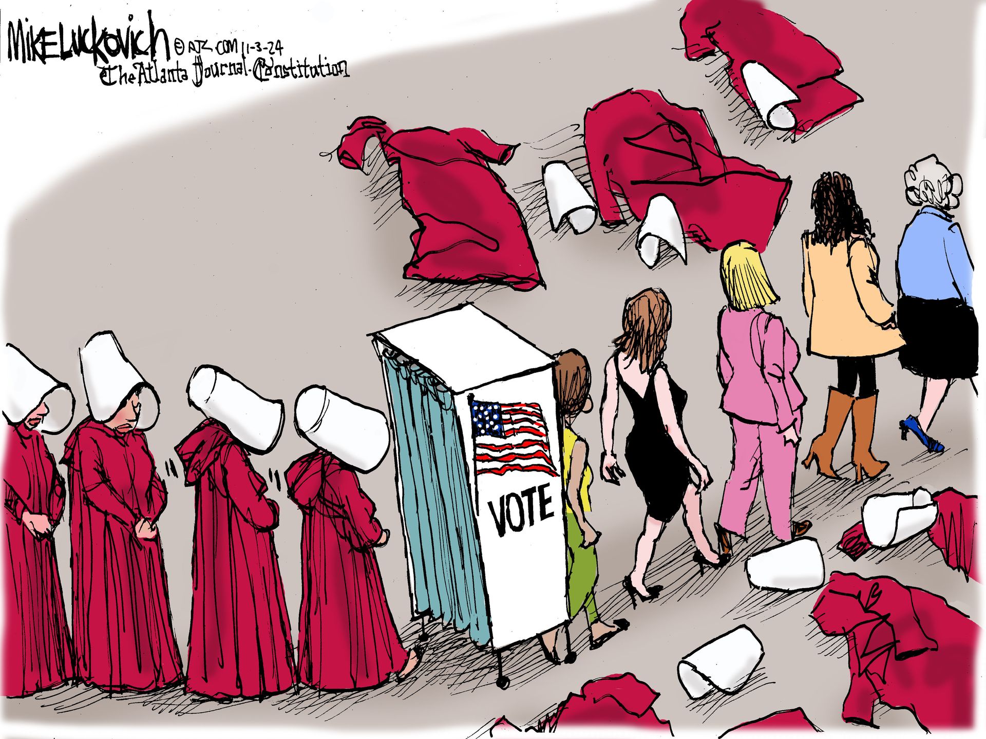 5 ladylike cartoons about the women’s role in the election | The Week