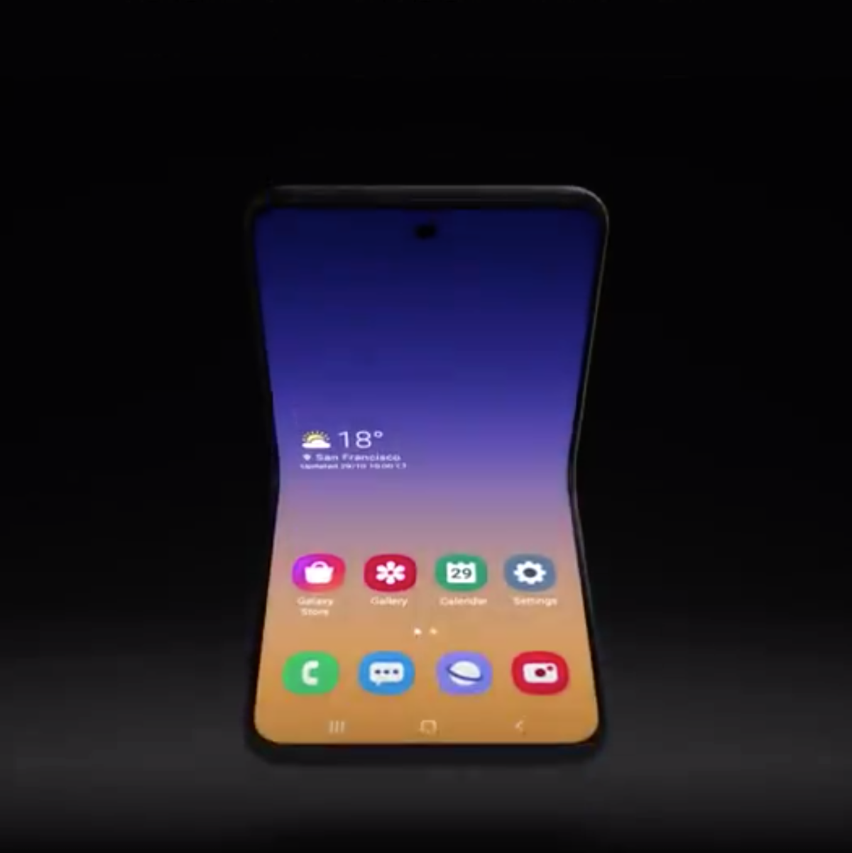 Samsung ‘clamshell’ concept: does it signal the return of the flip ...