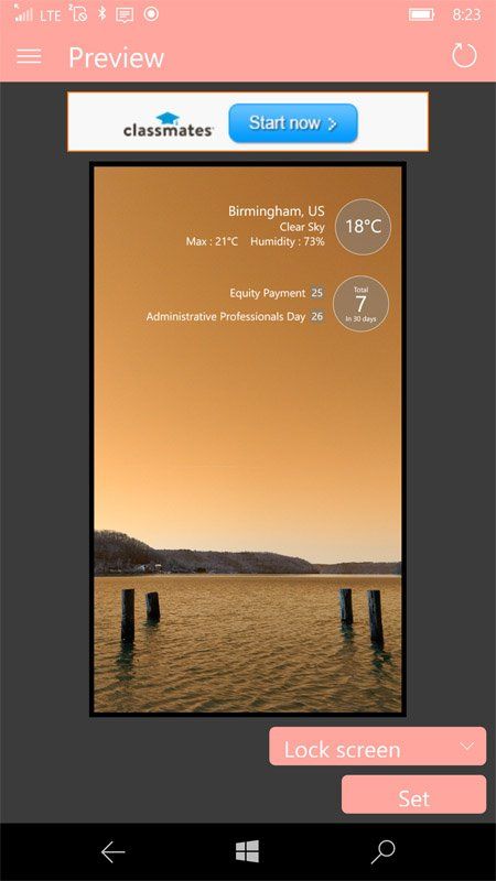 Customize your Windows 10 device with Win Screens, today's myAppFree ...
