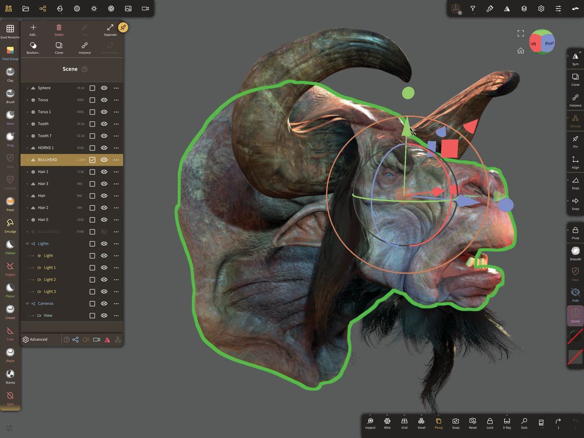 How to bake maps in Nomad Sculpt | Creative Bloq