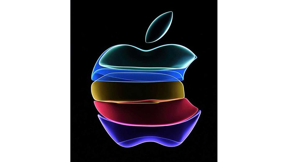 New Apple logo revives iconic colours for major store launch | Creative ...