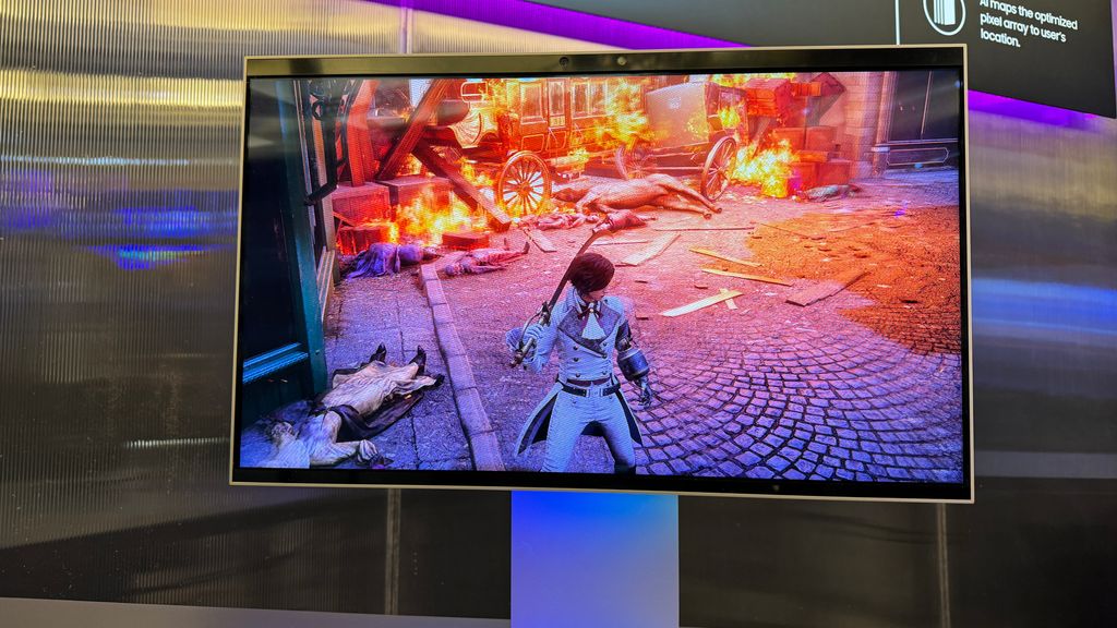 Samsung's stunning glasses-free 3D gaming display made objects float ...