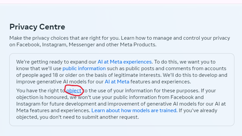 How to opt out of Meta AI | TechRadar