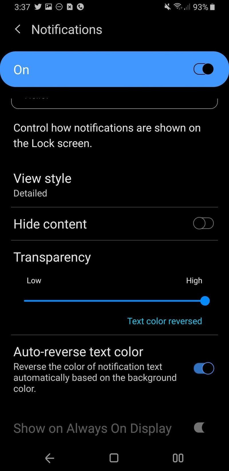 How to show all notifications on Galaxy S and Note lock screens running ...