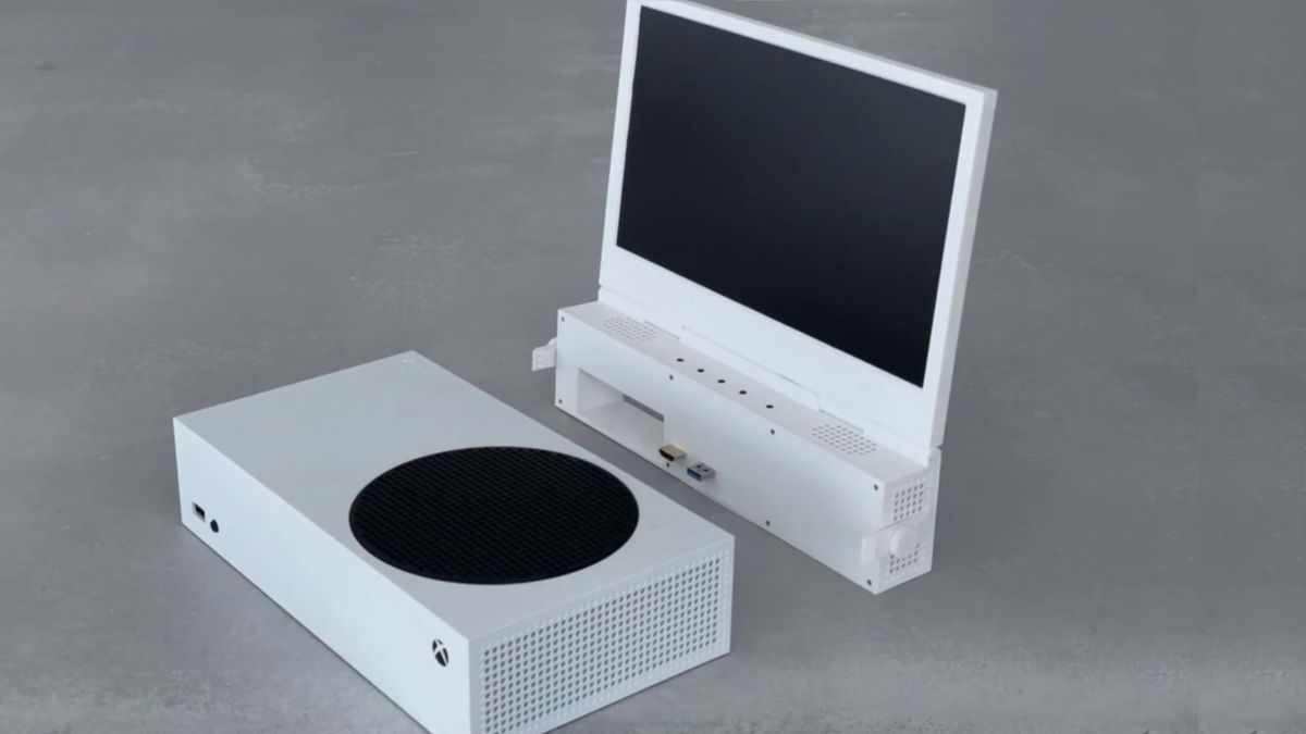 Xbox Series S: This detachable screen transforms the console into a ...