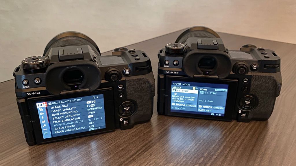 Fujifilm X-H2 vs X-H2s – what's the difference? | Digital Camera World