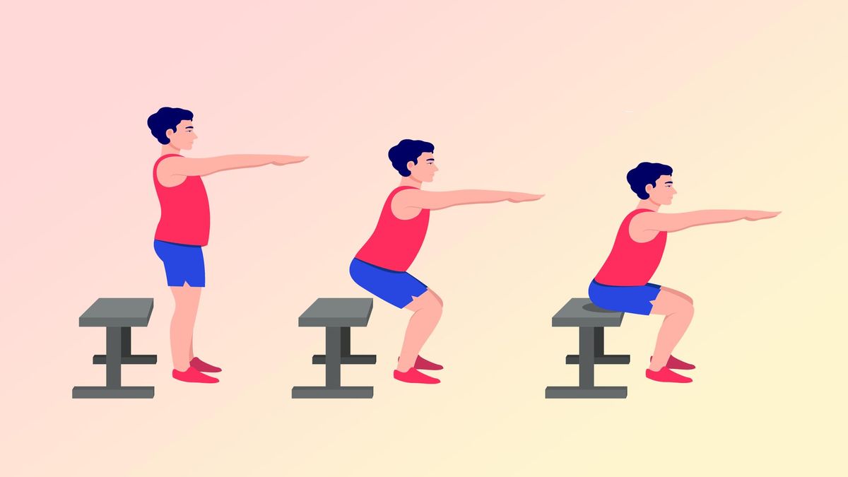 How to do squats with resistance bands | Tom's Guide