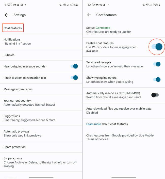 How to set up RCS Chat on Samsung phones with Samsung Messages ...