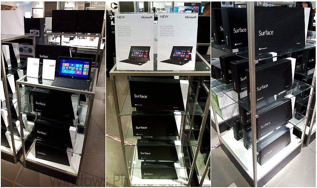Microsoft Surface: First availability in UK stores today | Windows Central