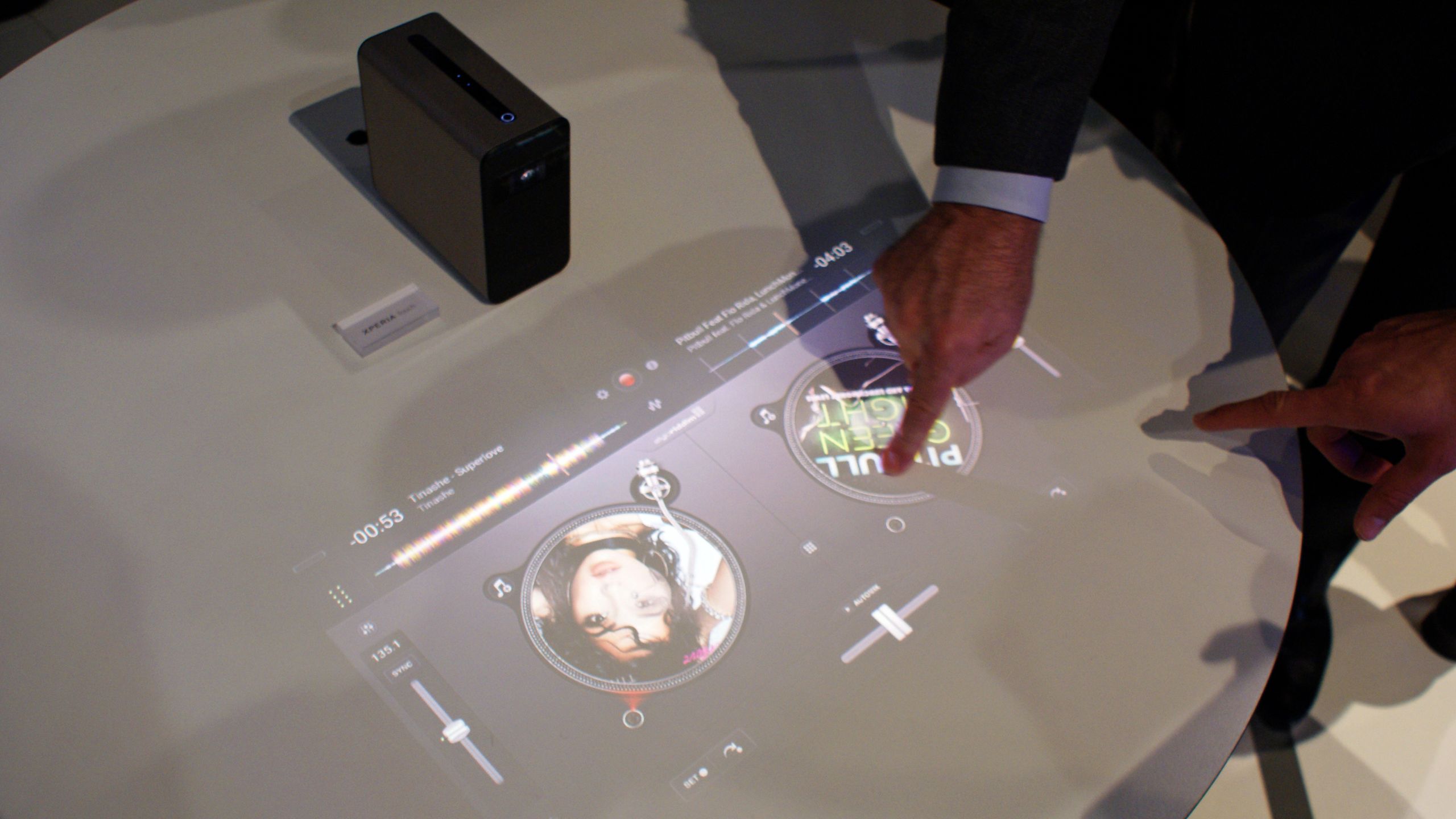 Sony's Xperia Touch will turn your walls into touchscreens for a big ...