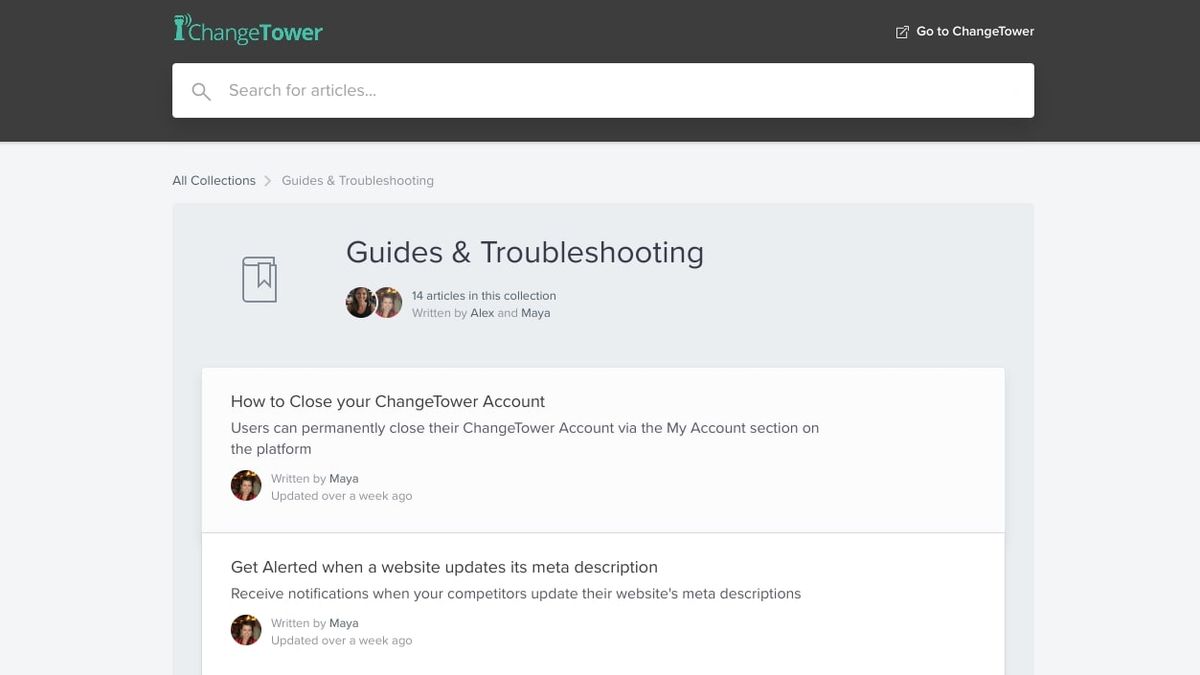 ChangeTower web content monitoring review | TechRadar