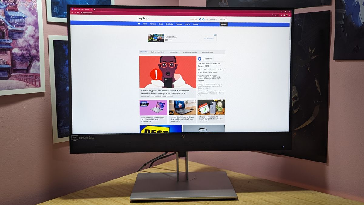 HP E27mG4 conferencing monitor review: Work-life in one package ...