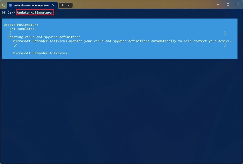 How to control Microsoft Defender Antivirus from PowerShell on Windows ...