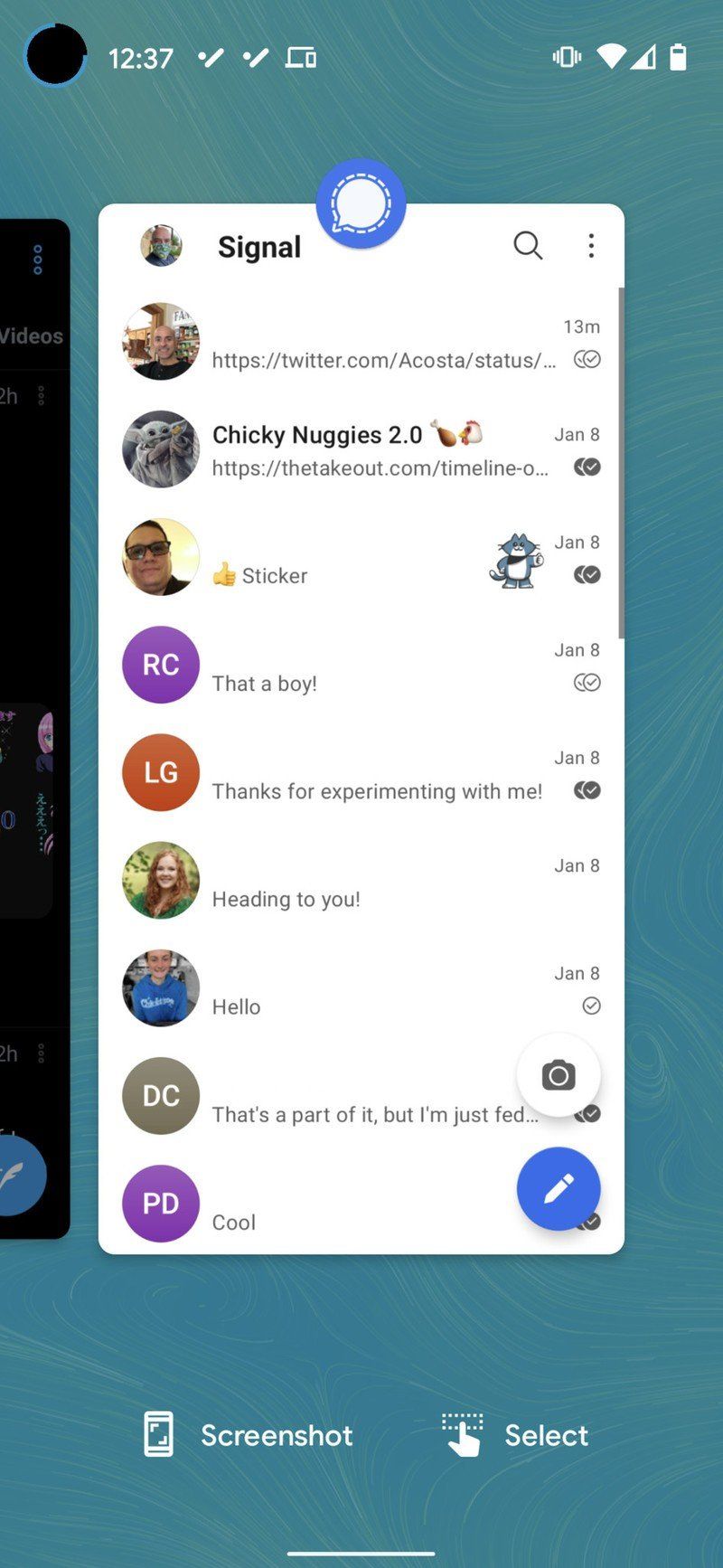 How to enable Screen Security to prevent Signal previews from showing ...