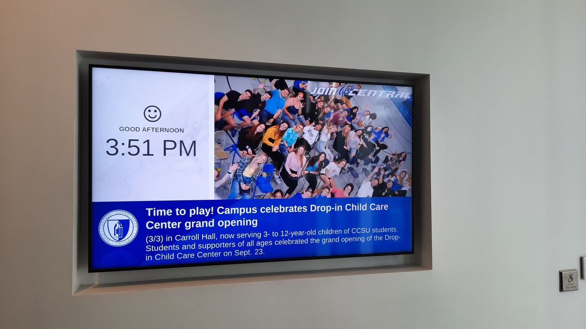 Here's How Carousel Stimulates Rapid Digital Signage Growth for CCSU ...